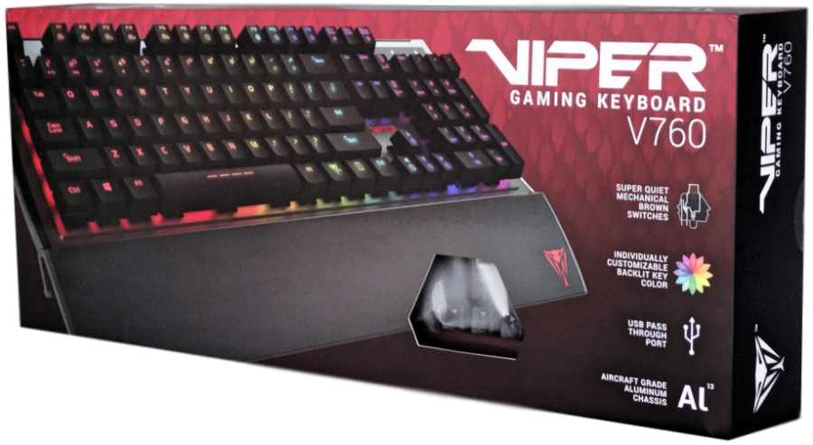 Patriot Viper V560 Gaming Laser Mouse & V760 Gaming Keyboard Review ...