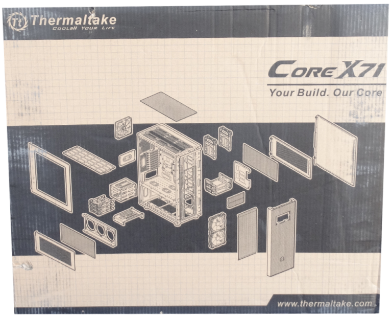 Thermaltake Core X71 Chassis Review with Pacific DIY Cooling ...