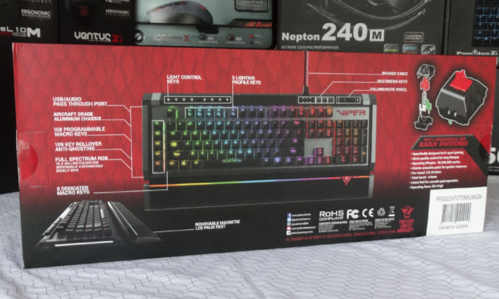 Patriot Viper V770 Gaming Keyboard Review | Technology X